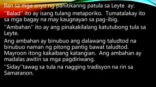 Rehiyon viii-silangang-bisaya | PPTX