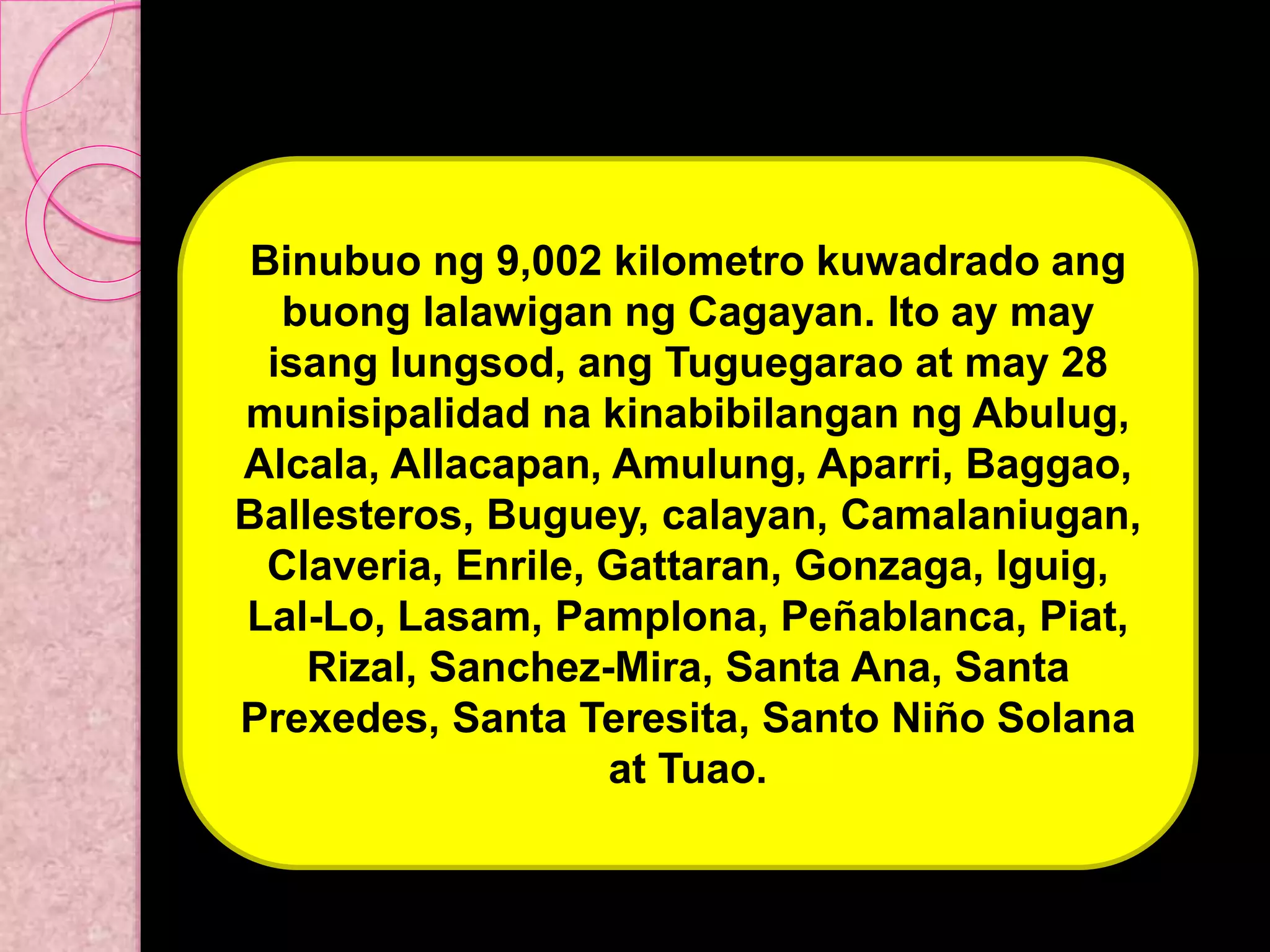Rehiyon 2 (LAMBAK NG CAGAYAN) | PPTX