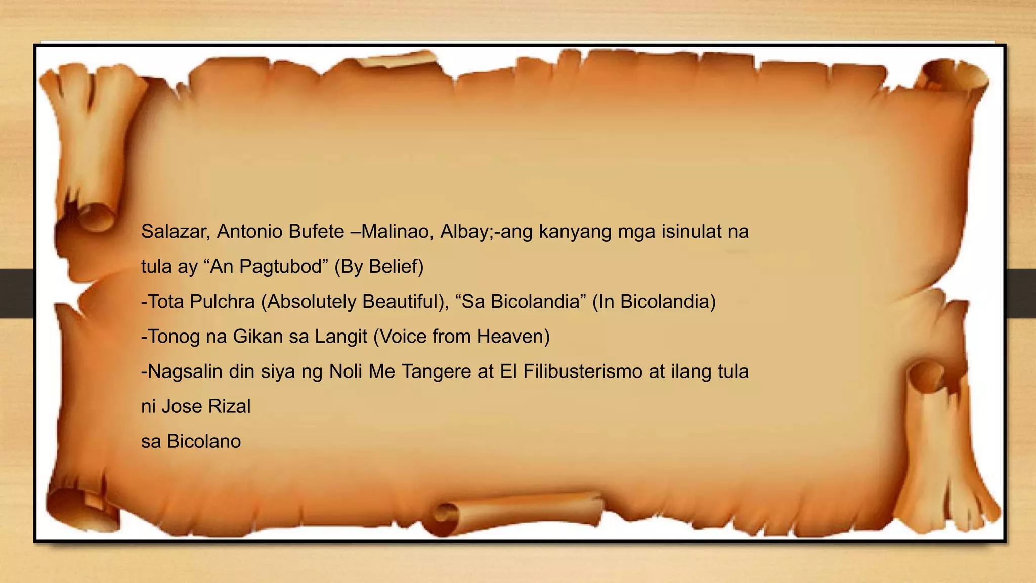 Rehiyon V:Bicol Region | PPTX