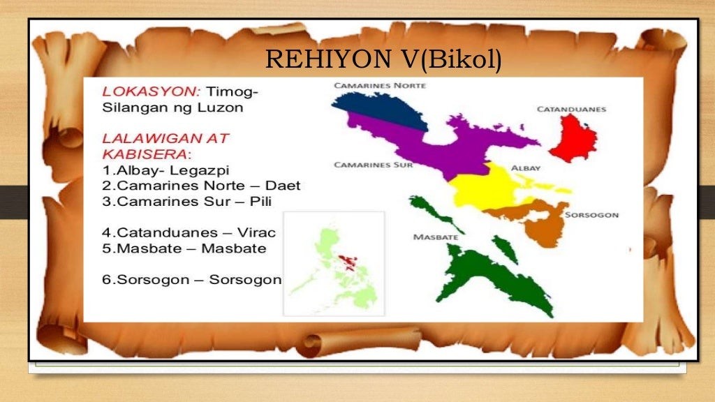 Rehiyon V:Bicol Region