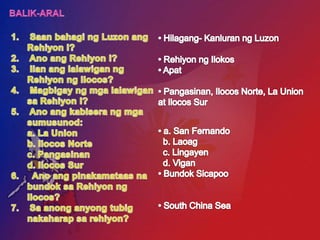 Rehiyon II- Lambak ng Cagayan | PPTX