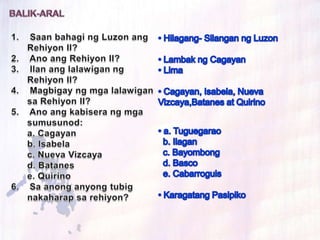 Rehiyon III- Gitnang Luzon | PPTX