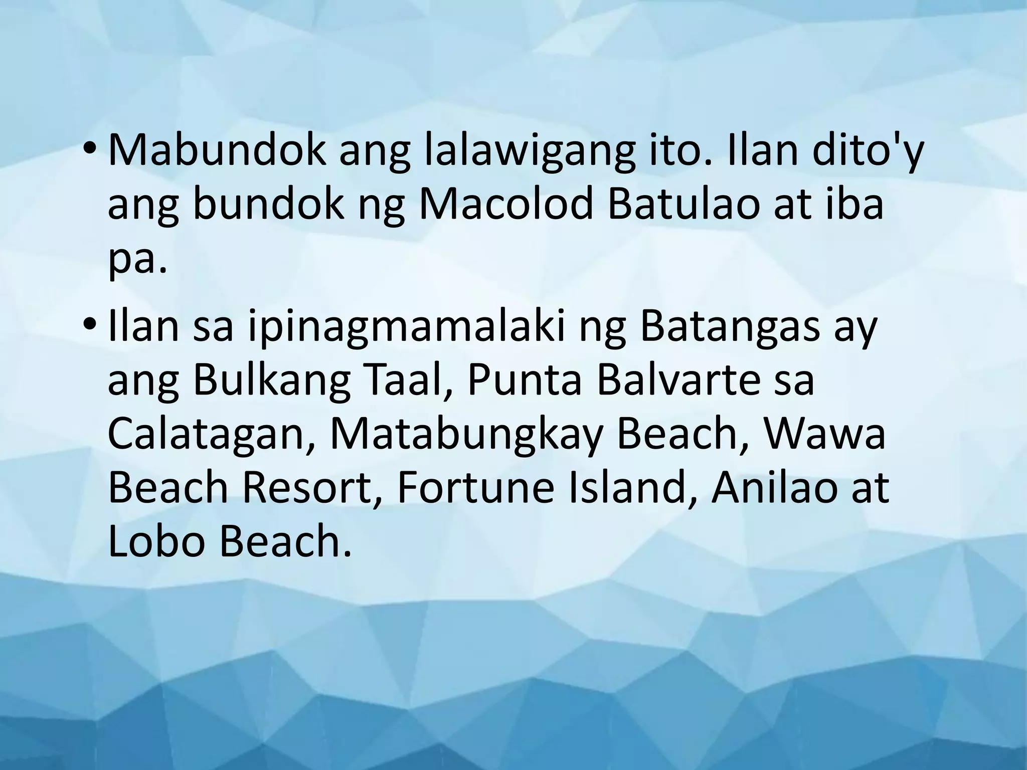 Rehiyon IV-A: CALABARZON | PDF