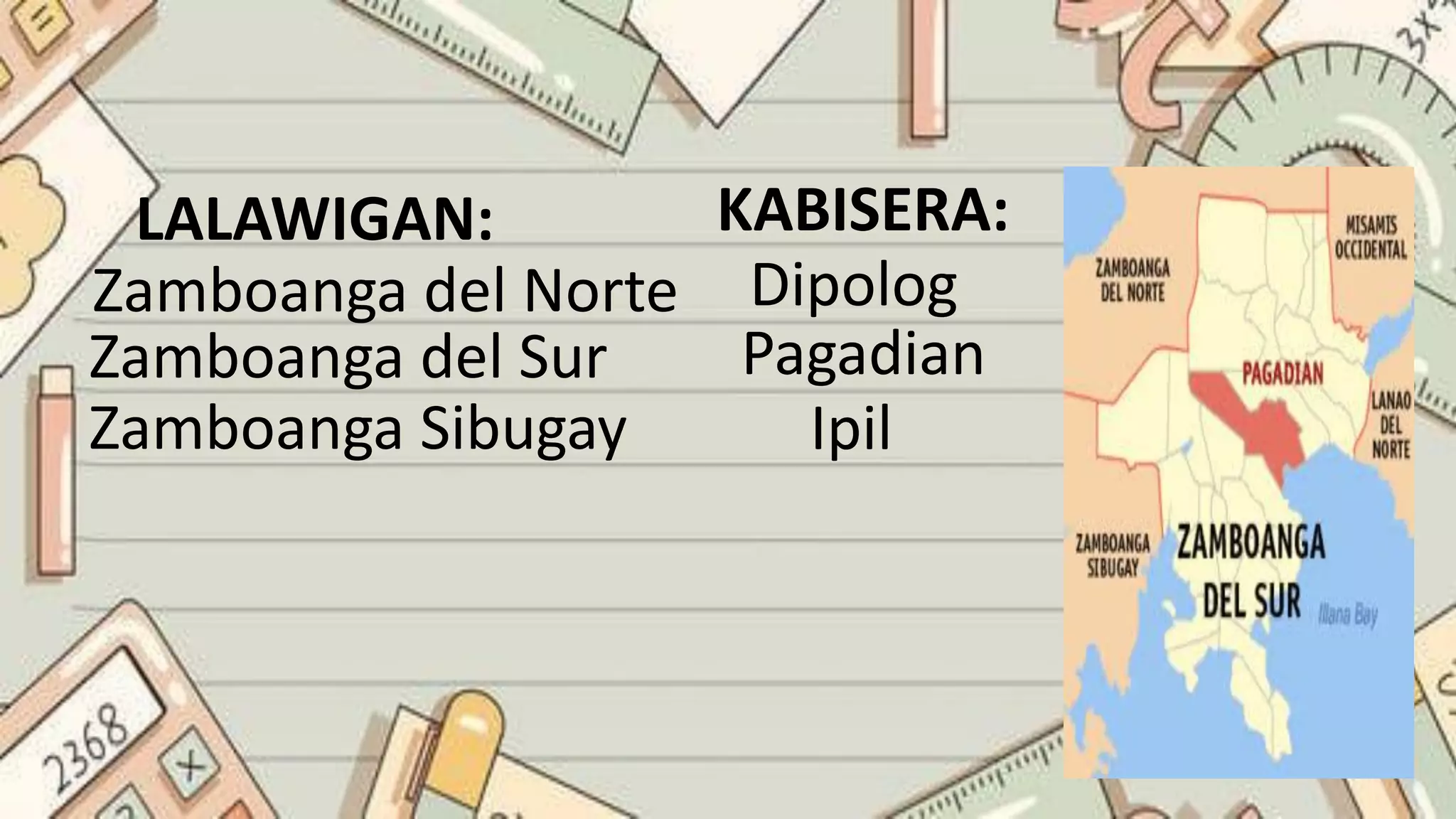 Rehiyon 9 Kanlurang Mindanaw o Tinatawag na Zamboanga Peninsula | PDF