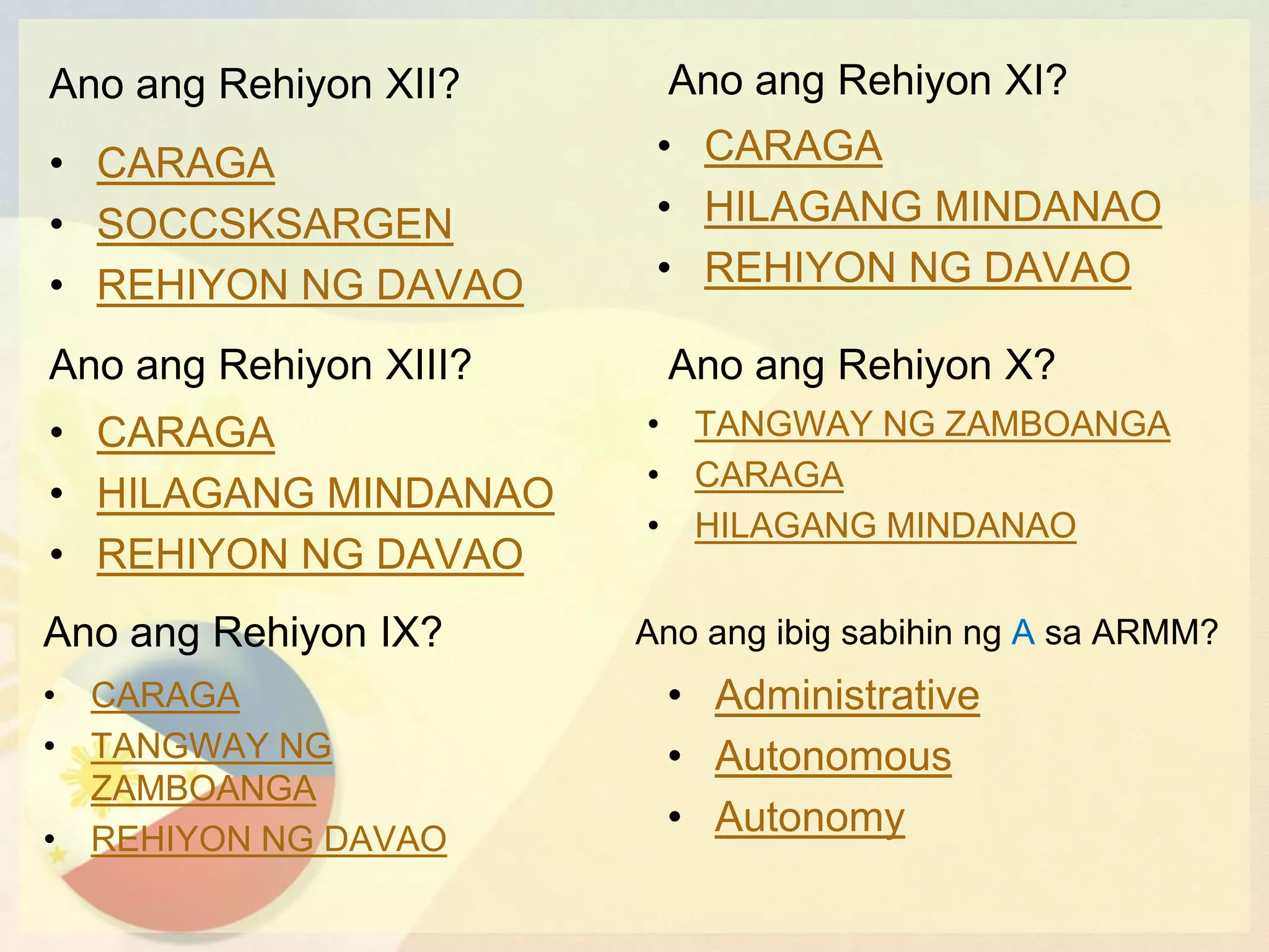 Rehiyon ng Pilipinas | PPTX