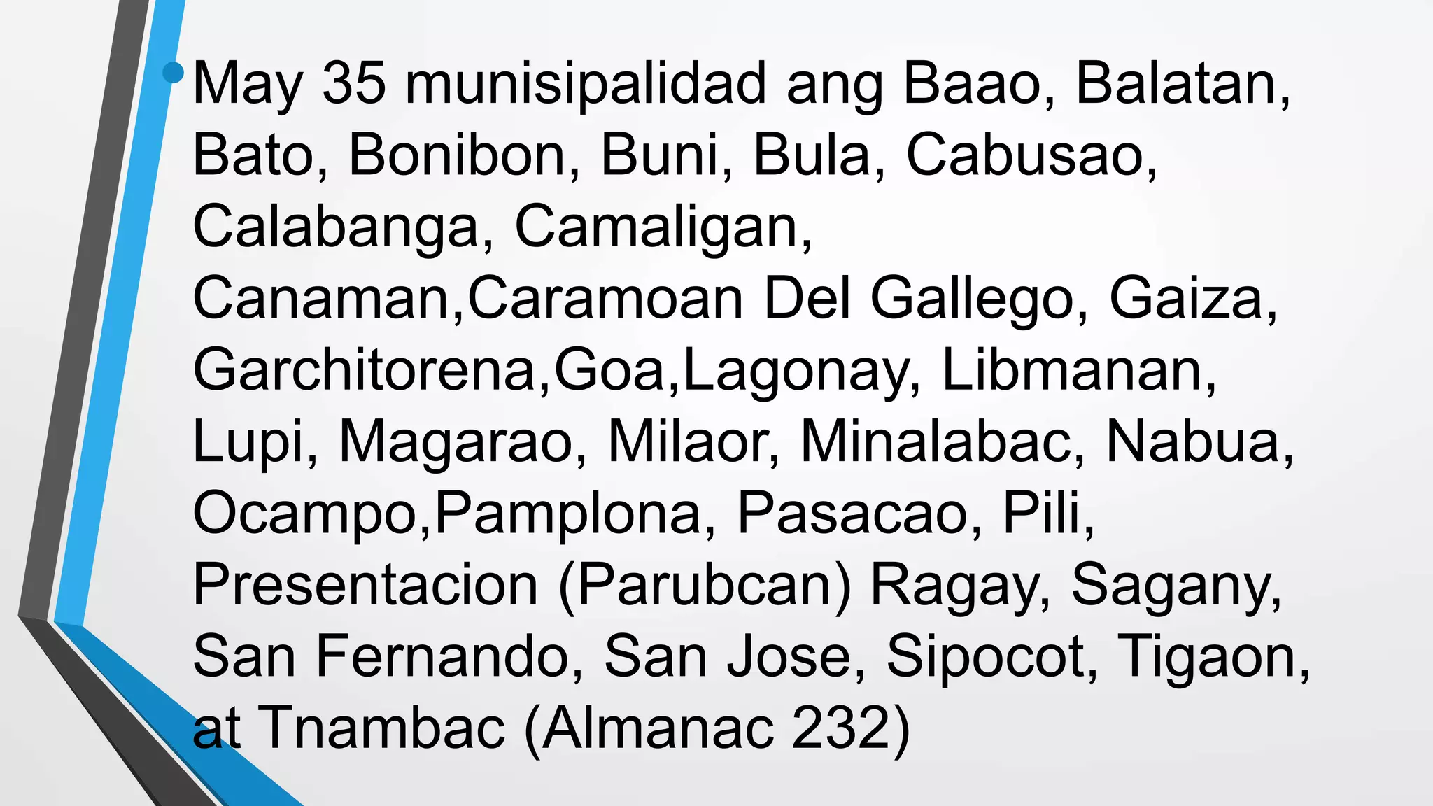 Rehiyon v rehiyon-ng-bicol | PPTX