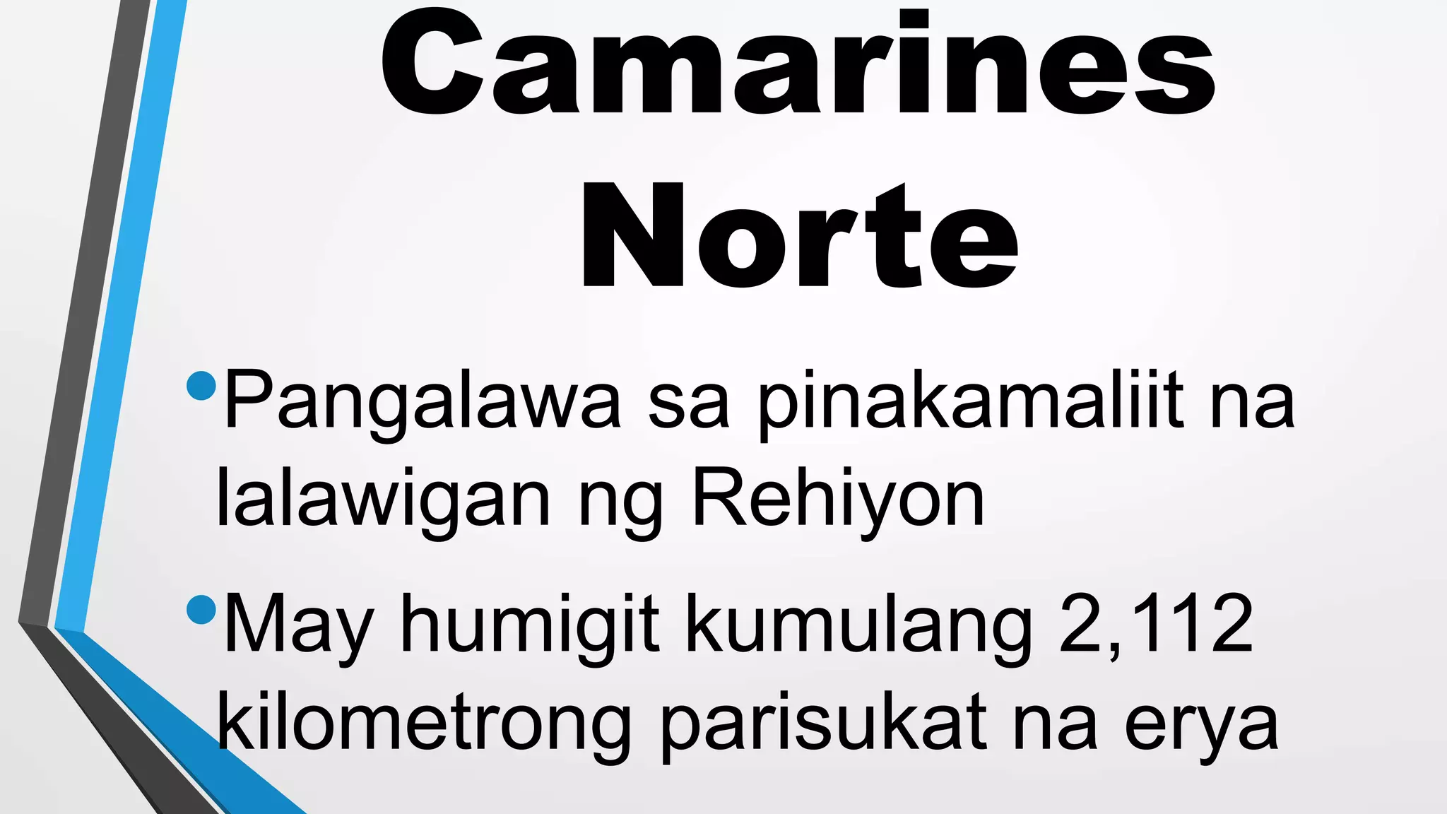 Rehiyon v rehiyon-ng-bicol | PPTX