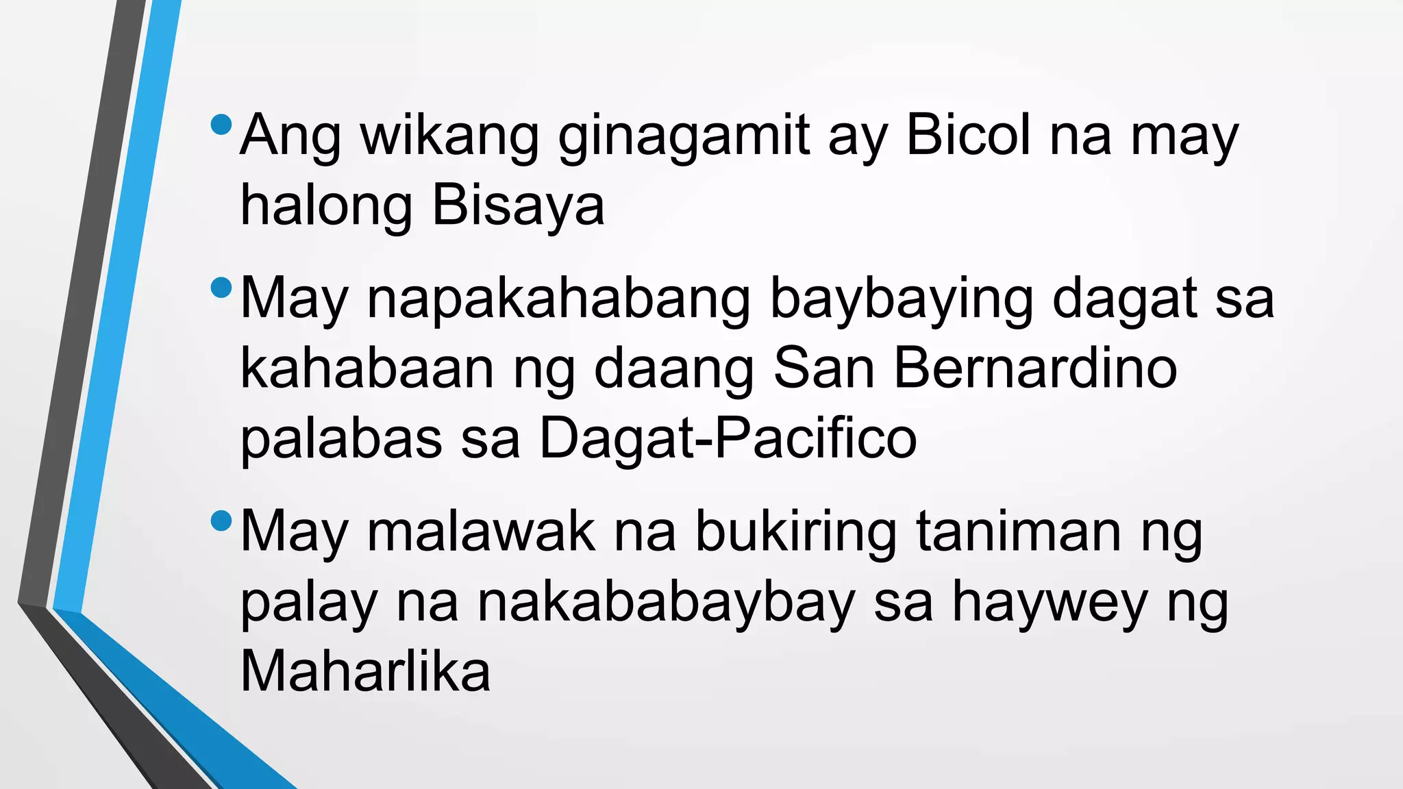 Rehiyon v rehiyon-ng-bicol | PPTX