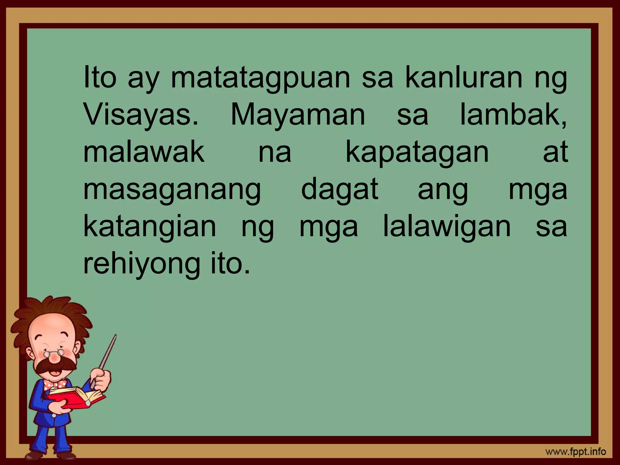 Rehiyon VI -Kanlurang Visayas | PPT
