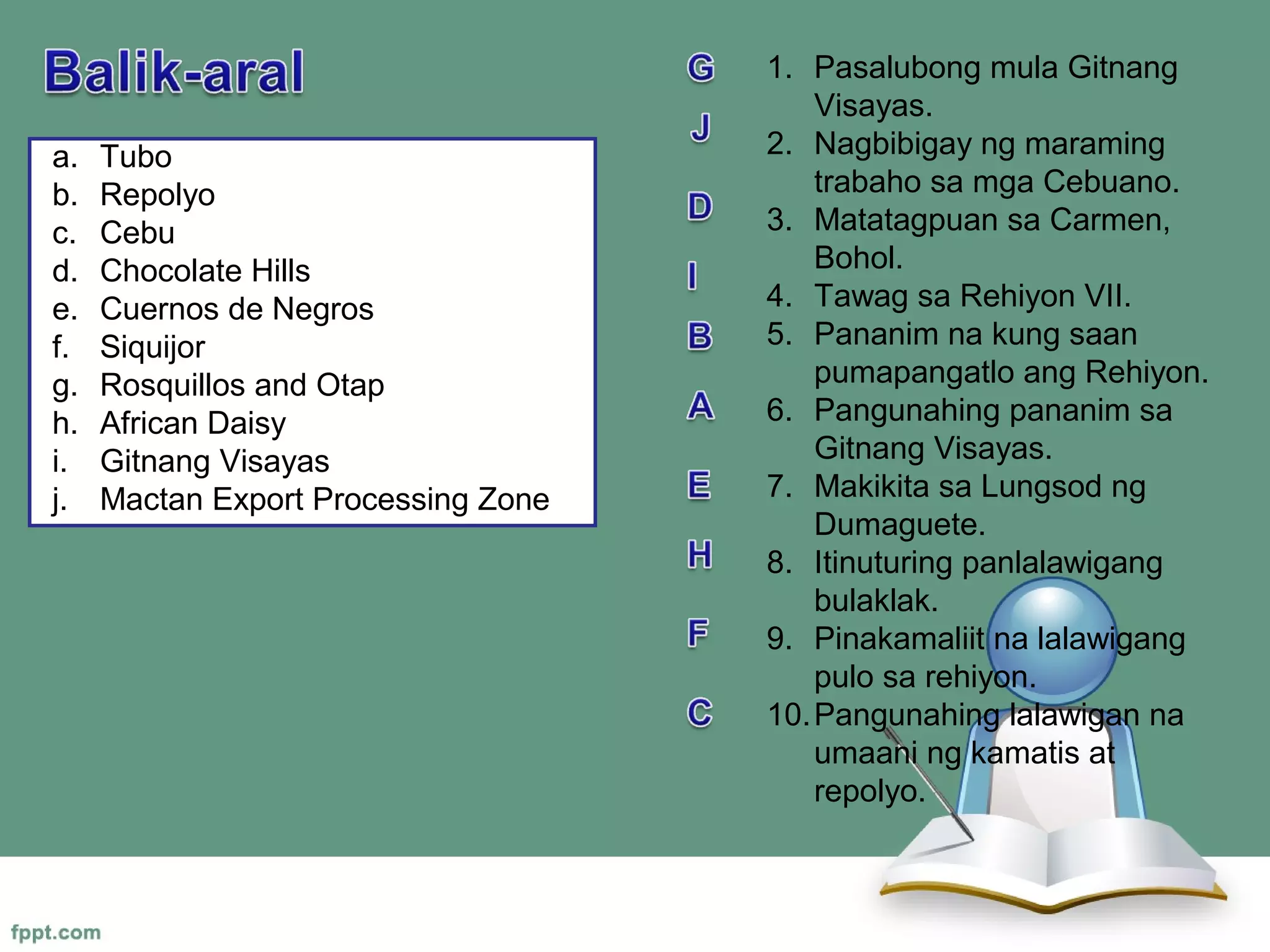 Rehiyon VIII- Silangang Visayas | PPT