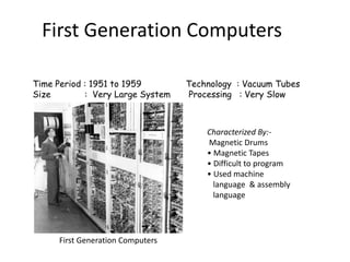 Generation of Computers | PDF