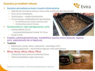 Hyönteiset rehuna -lainsäädäntökatsaus - Tarja Root, Evira | PDF