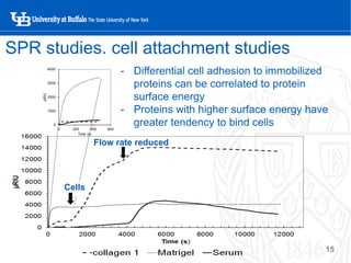 Use of Surface Plasmon Resonance for Probing Cell-Matrix Interactions | PDF