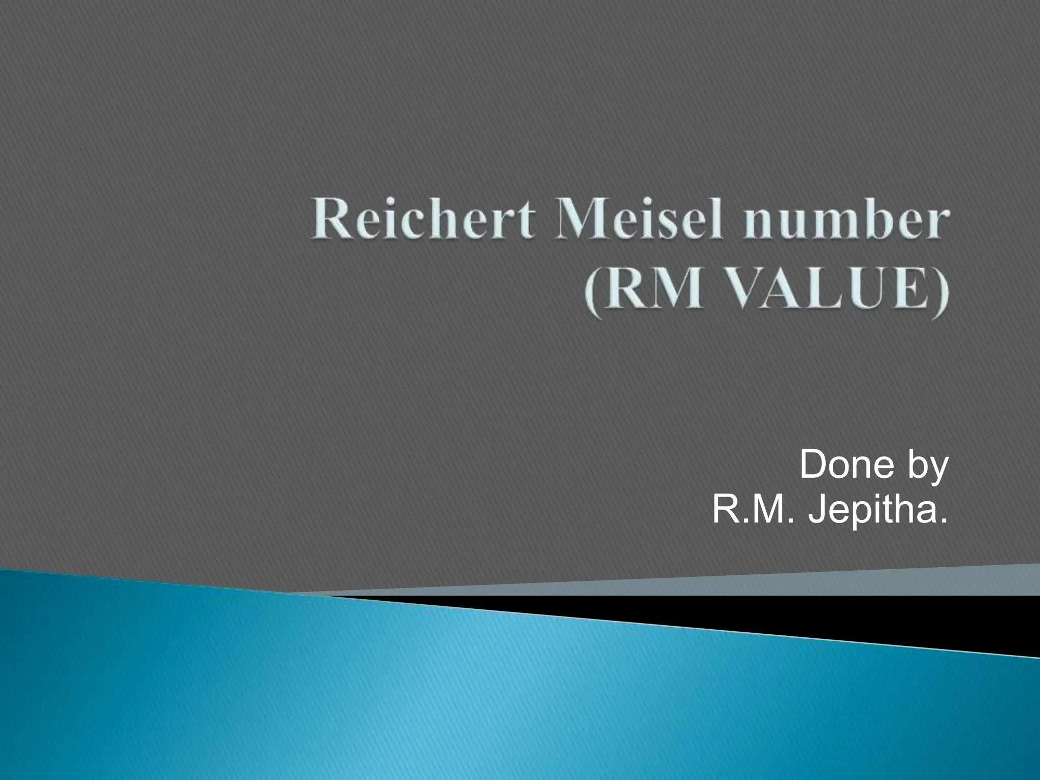 Reichert Meisel number.pptx