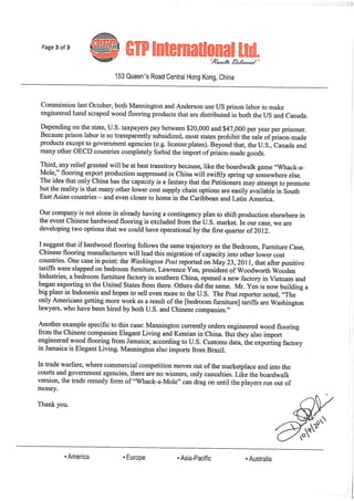 David Reichwein ITC testimony | PDF
