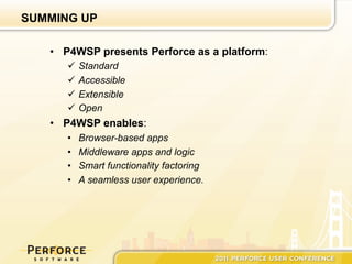 Perforce Web Services | PDF
