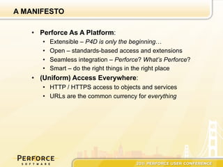 Perforce Web Services | PDF