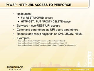 Perforce Web Services | PDF