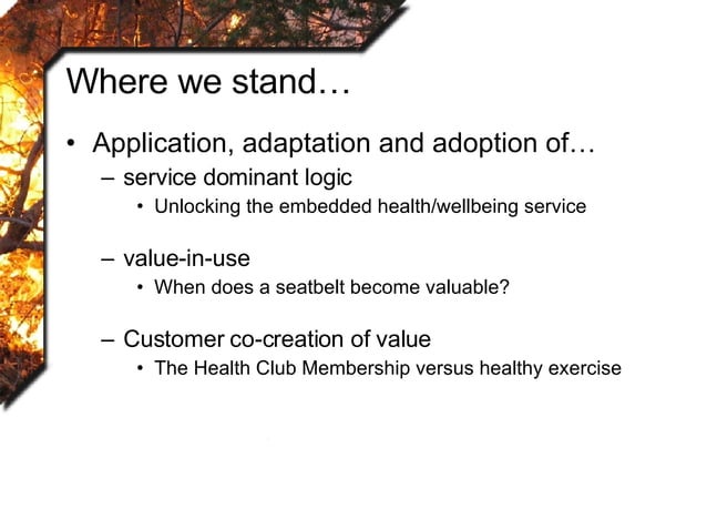 Reignite The Fire | PPT