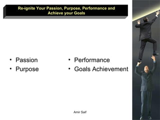 Re-ignite Your Passion, Purpose, and Performance and Achieve your Goals ...