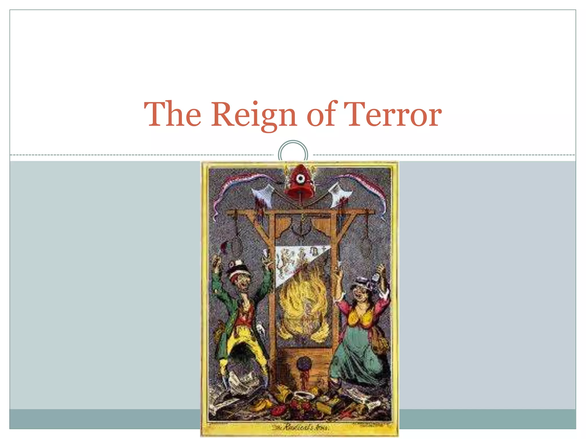 Reign of terror | PPTX