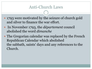 Reign of terror | PPTX