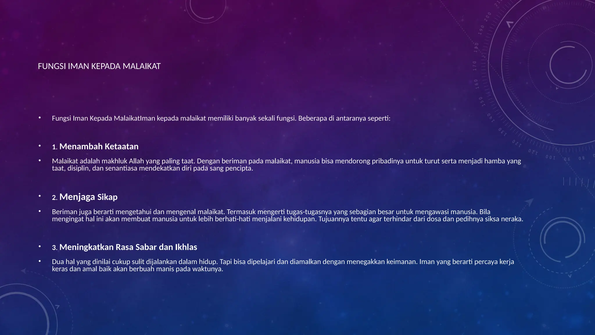 rukun islam Iman Kepada Malaikat fungsi ketentuan.pptx