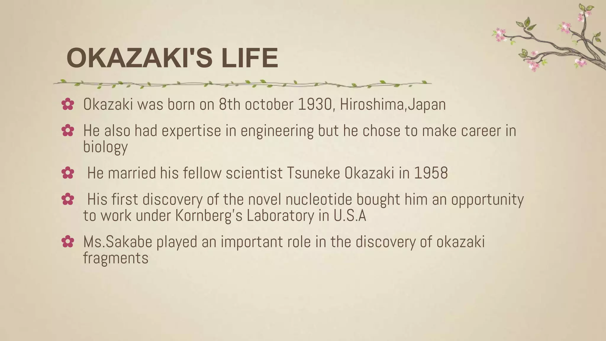 Reiji okazaki | PPTX