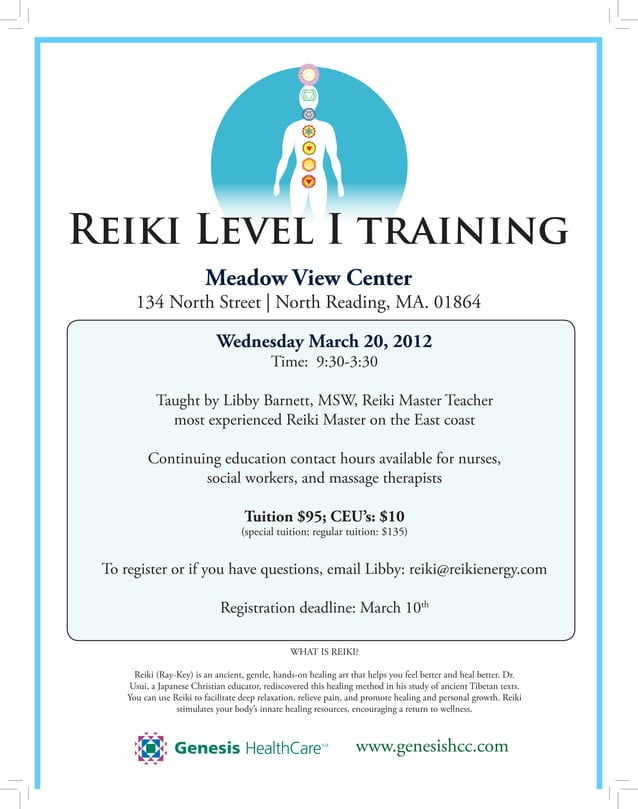 Reiki flyer | PDF