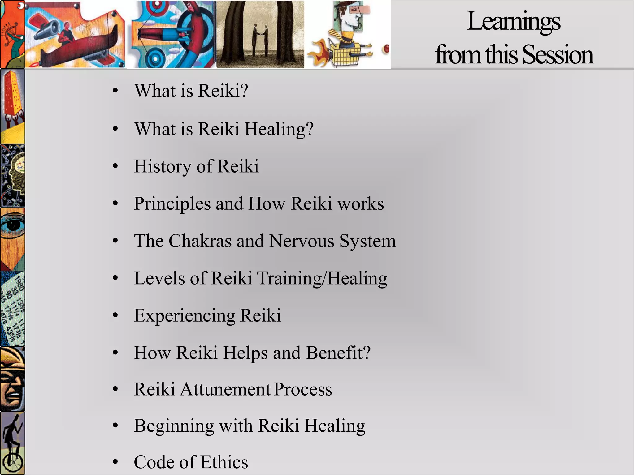 Reiki Healing Level 1 Presentation by Rahul Jain | PDF