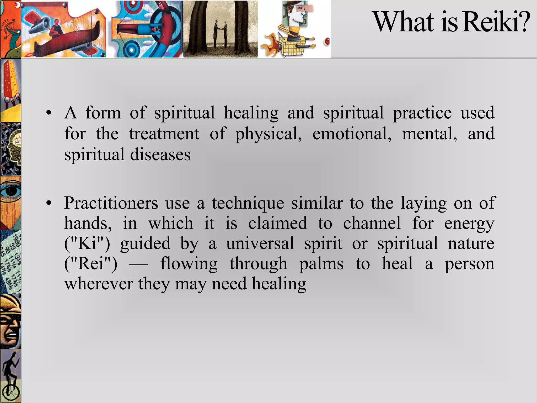 Reiki Healing Level 1 Presentation by Rahul Jain | PDF
