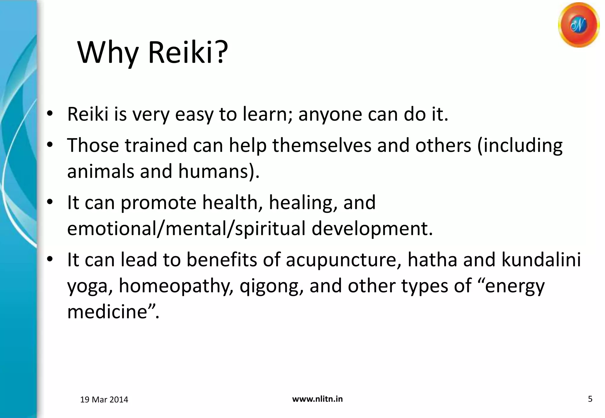 Reiki level1 training | PPSX