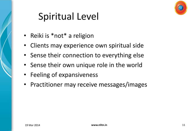 Reiki level1 training | PPSX | Buddhism | Religion & Spirituality