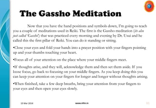 Reiki level1 training | PPSX