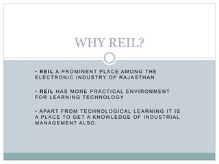 Reil training Presentation | PPTX | Physics | Science