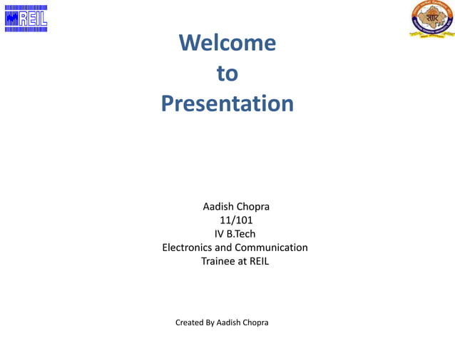 REIL Presentation | PPT