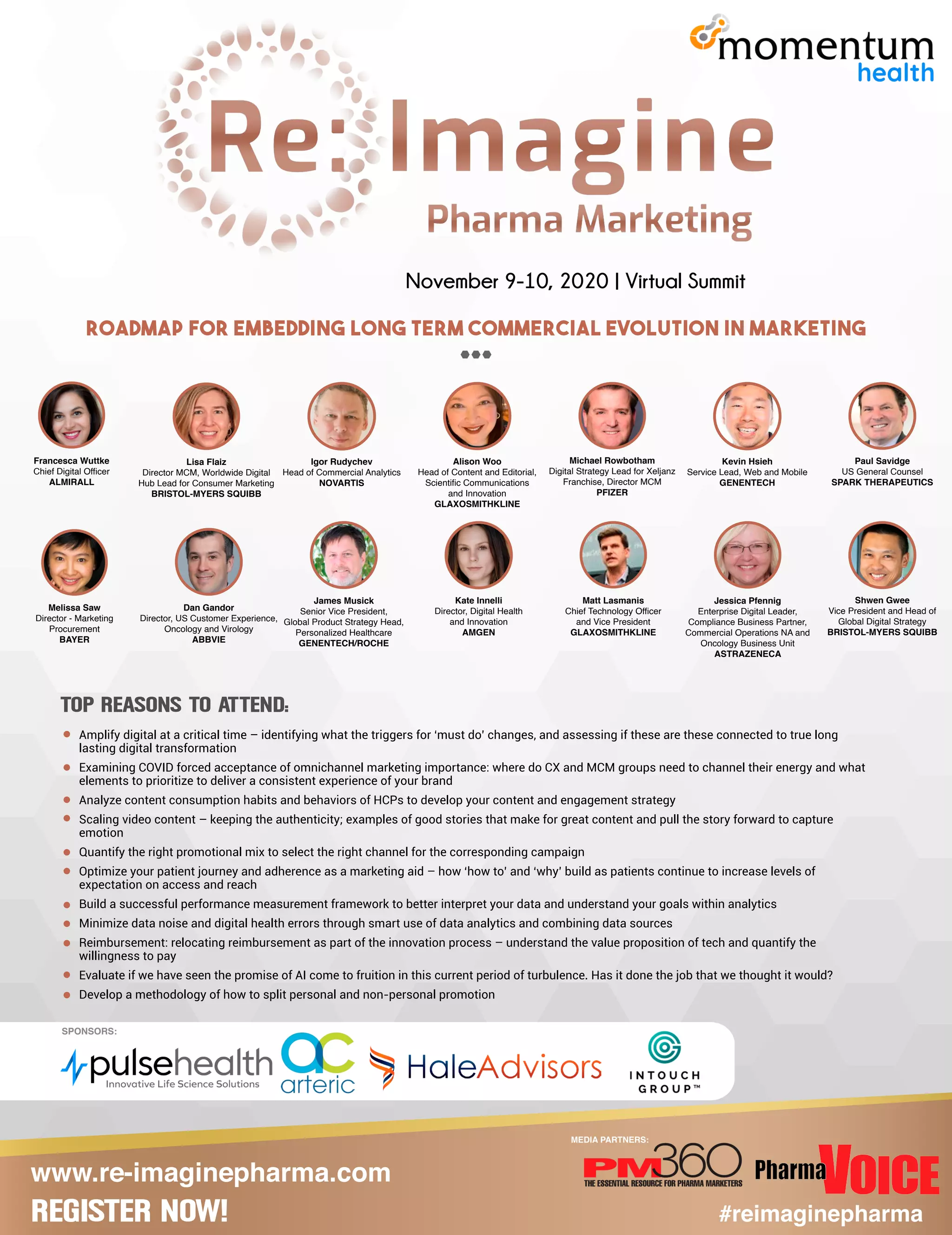 Re:Imagine Pharma Marketing - Agenda at a Glance | PDF