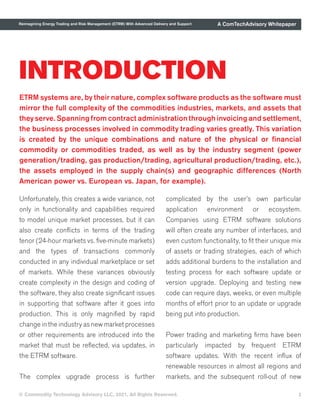 Reimagining Energy Trading and Risk Management (ETRM) With Advanced ...