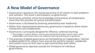 Reimagining Global Governance | PPT