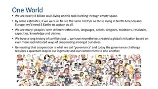 Reimagining Global Governance | PPT