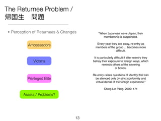 (Re)imagining return migration modern kikokusei | KEY