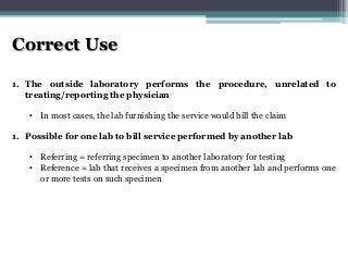 Reimbursement guidelines for modifier 90