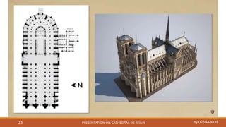Reims Cathedral Plan
