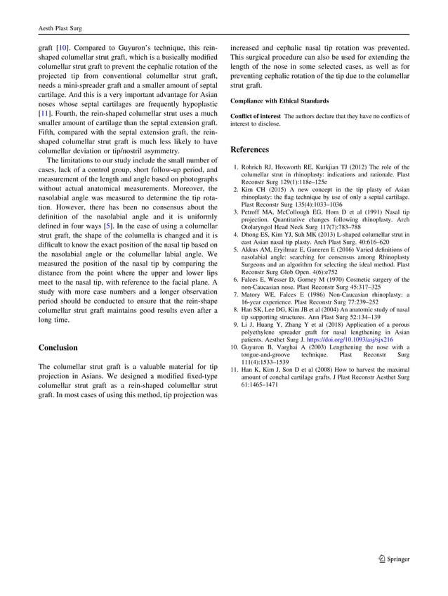 A Novel Technique of Asian Tip Plasty by Dr. Man Koon, Suh from JW Plastic Surgery | PDF