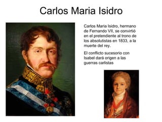 Reinado de Isabel II (1833-1868) | PPT