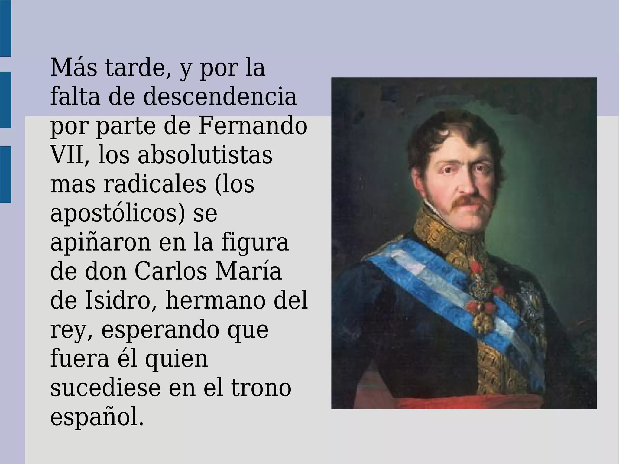 Reinado fernando vii | PPT