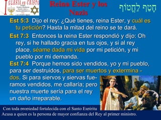 Reina ester y los nazis | PPT