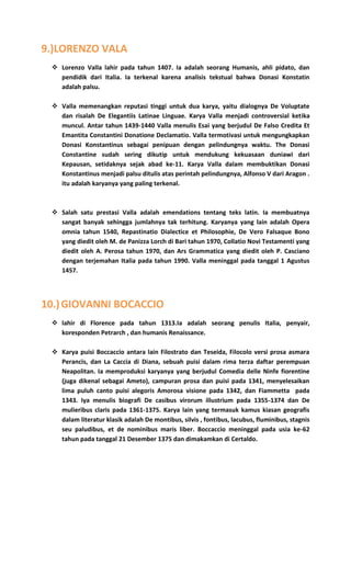 Rangkuman rennaissance | PDF