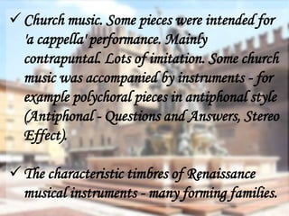 Reinaissance Music | PPT