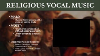 Music in the Renaissance period | PPT